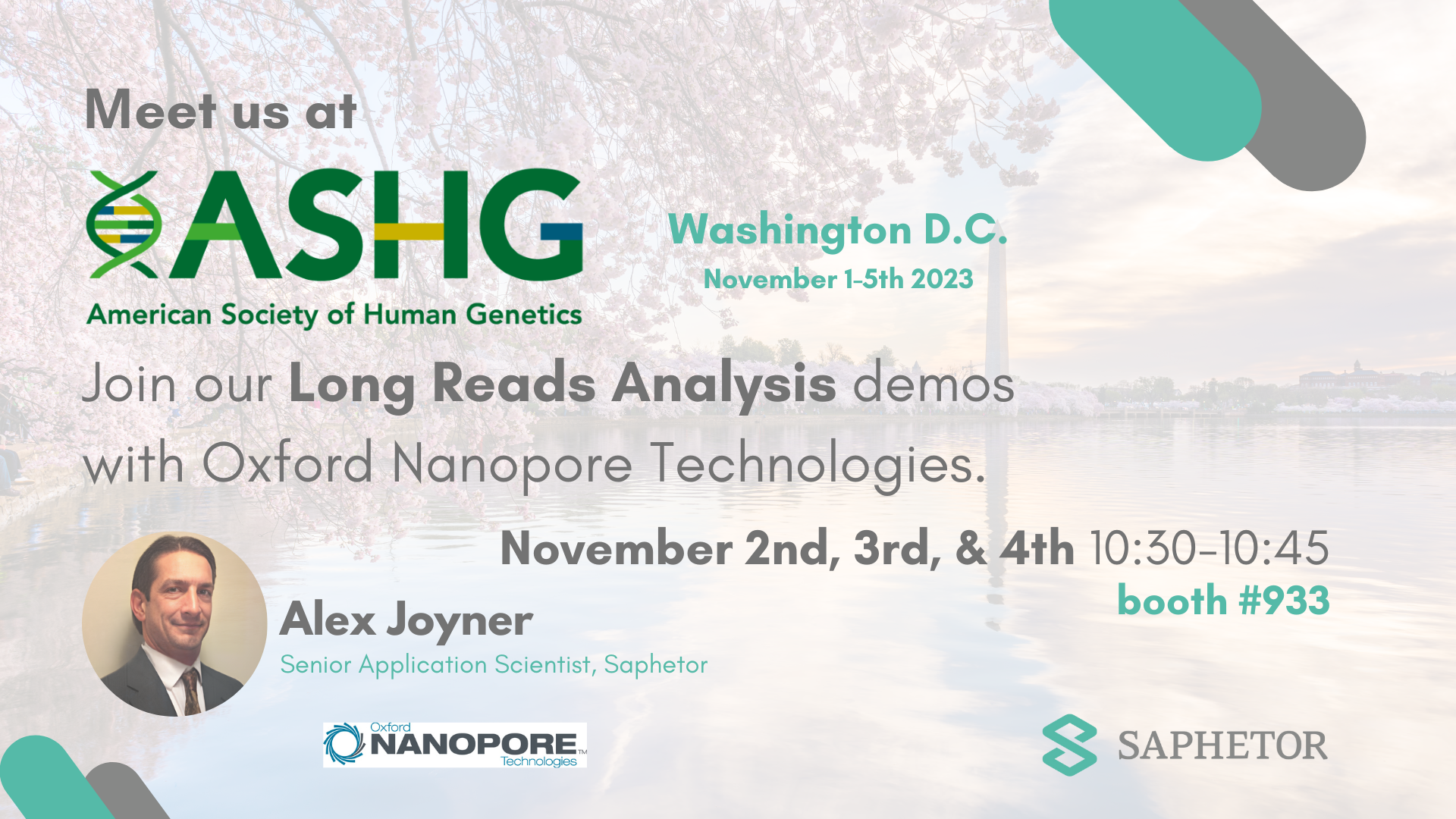 Saphetor at ASHG 2023